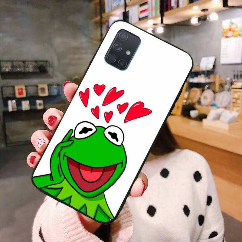 Buy kermit the frog meme Phone Case For Samsung Galaxy A21S A01 A11 A31 ...
