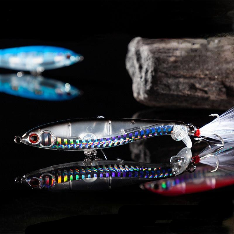 4Pcs Super Long-distance Design Fishing Lure Modified Lei Frog Fishing ...
