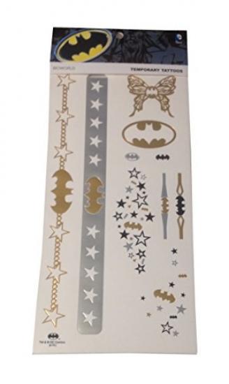 Buy Batman dc comics temporary tattoo sheet bioworld at affordable ...