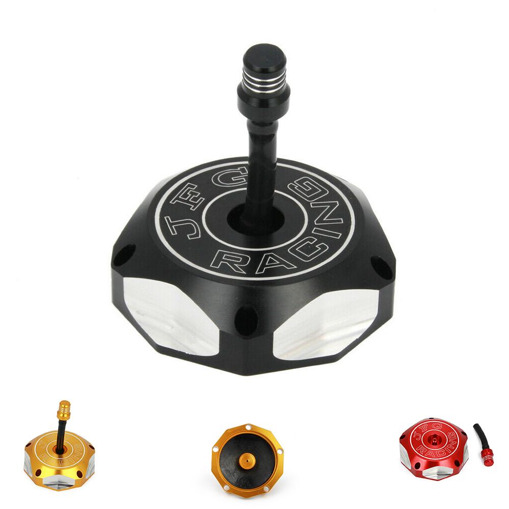 JFG Racing CNC Aluminum Gas Fuel Tank Cap Fit For RMZ250 2007-2009 ...