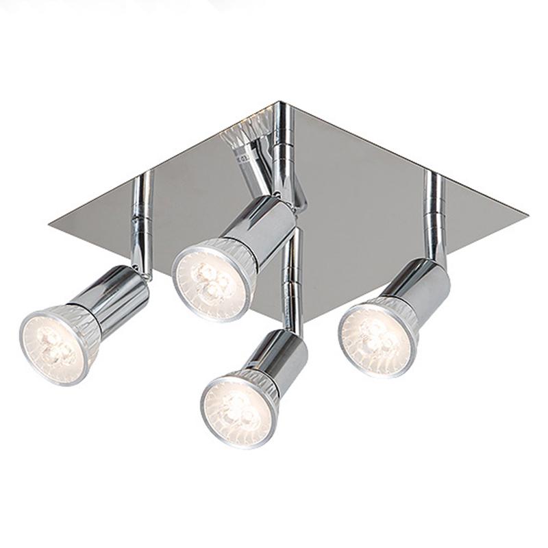 Buy 360 Degree Adjust Angle 12W LED Ceiling Light 4 Head Swiveling ...