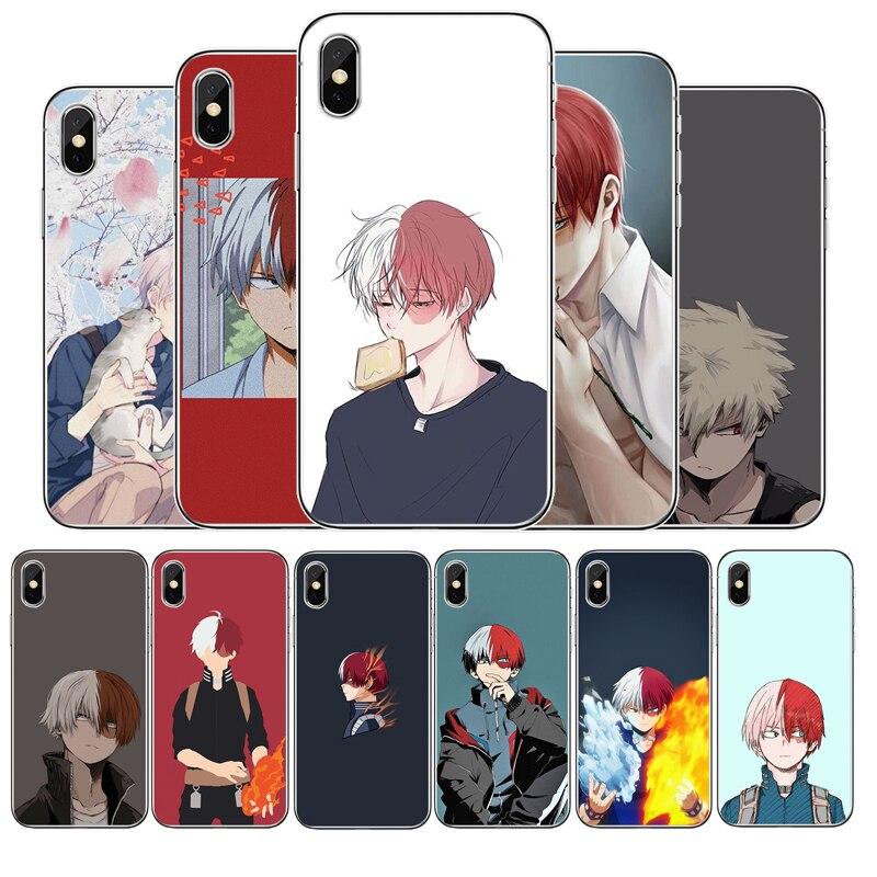 Buy Shoto Todoroki Silicone Phone Case For Iphone 12 11Pro Max 11 XR XS ...