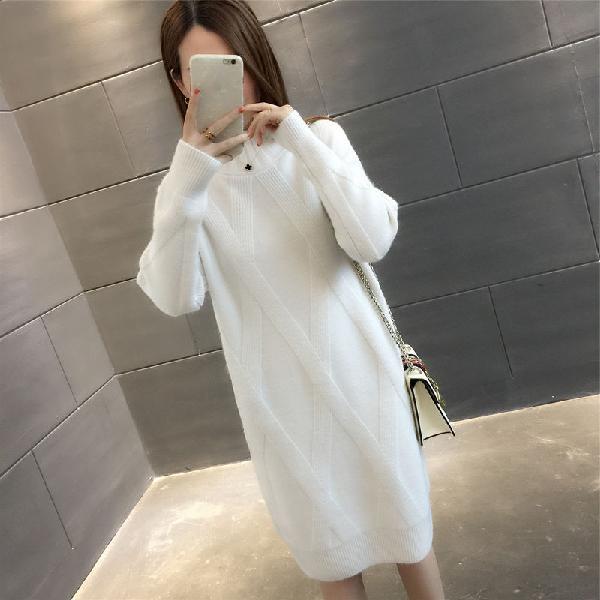 Buy Autumn Winter Long Sexy Bodycon Dresses Warm Women Sweater Dress