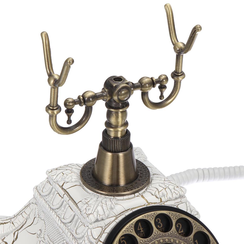 Vintage Antika Retro Telefon Eski Moda Döner Telefon Ofis Ev Ahize ...