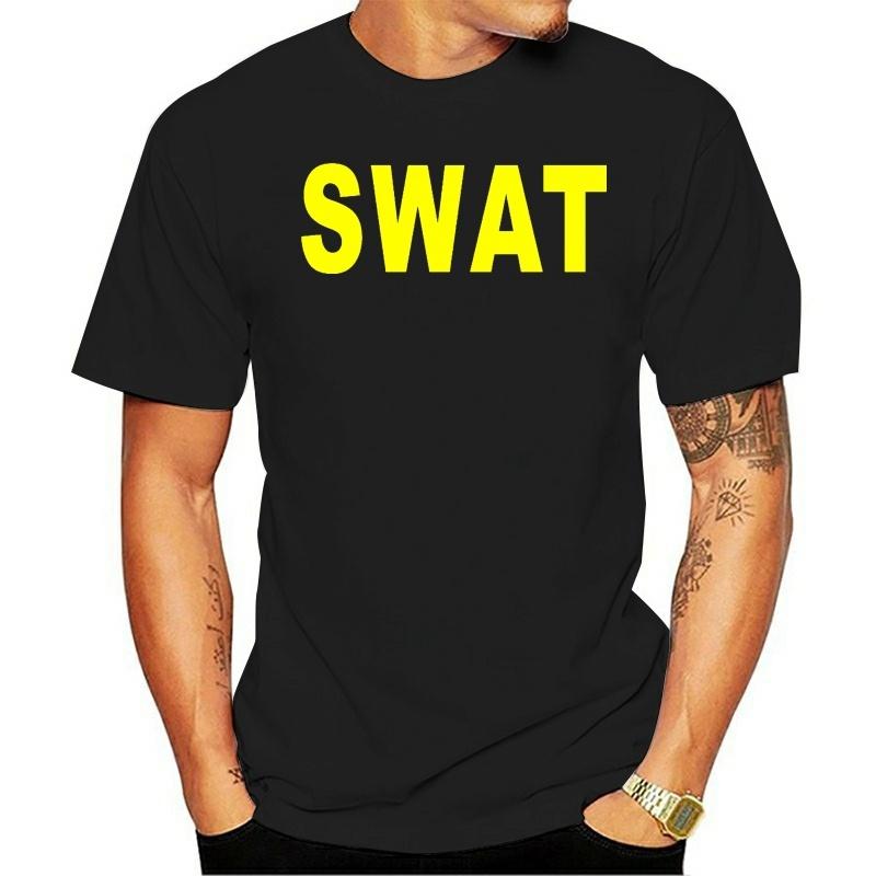 Swat Front Back T-Shirt Huge Letters Hip Hop Streetwear Funny T Shirts ...