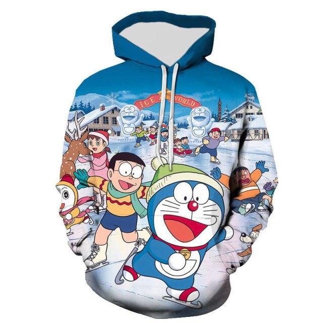 Kjøp New Doraemon Fashion Hoodies Cool Men Women Children Sweatshirts ...