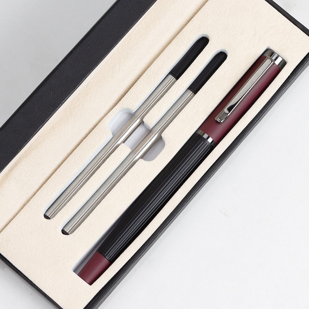 Buy Box Packaging 0.5mm Metal Signature Pen Set Business Office ...