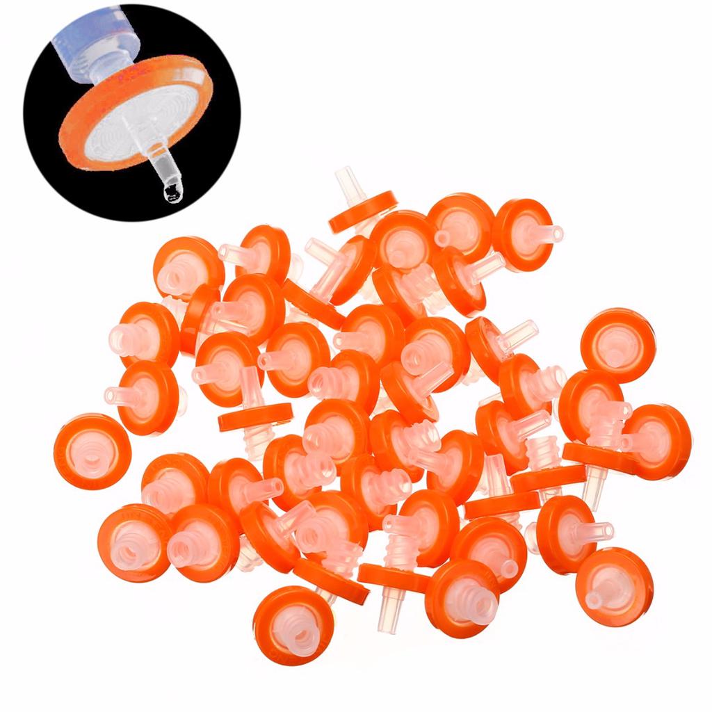 Buy Manyi 25pc Plastic Nylon Syringe Filter OD 13mm 0.22 Micron ...
