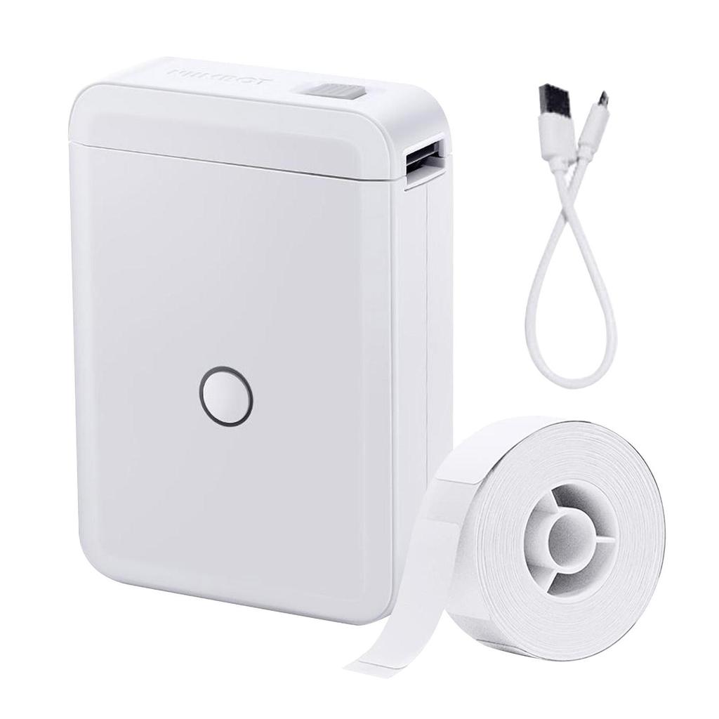 Buy Portable Thermal Label Printer Transparent Paper Pocket Barcode ...