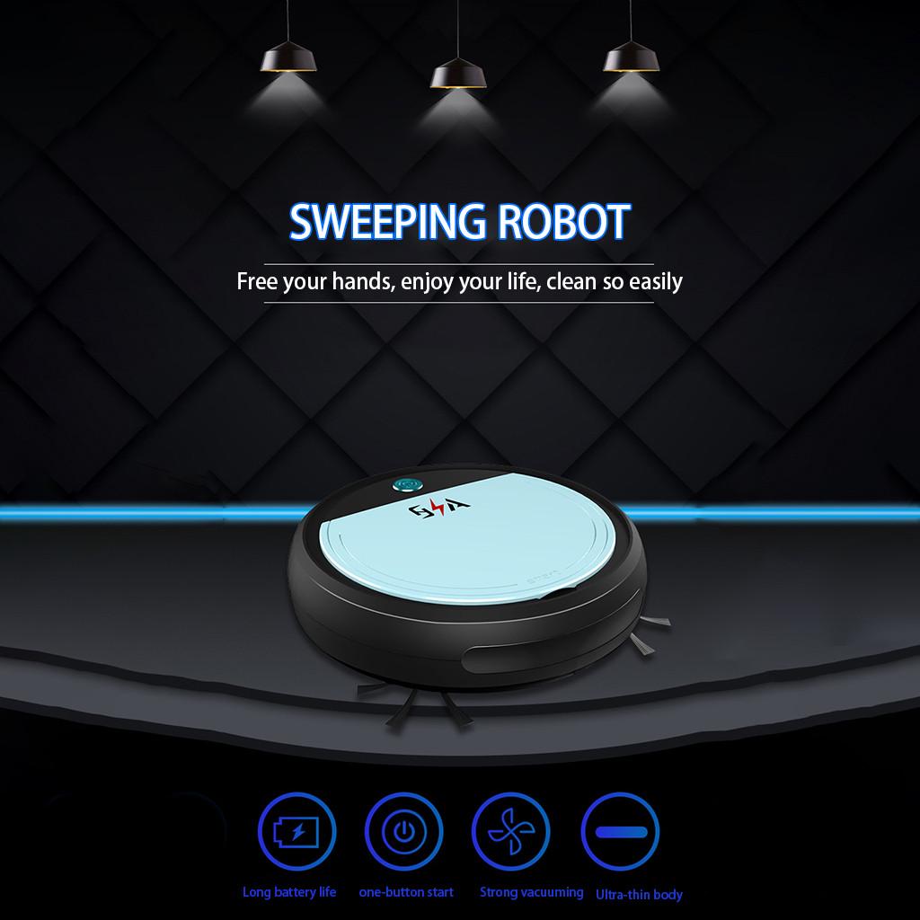 Buy Smart Sweeping Robot Vacuum Cleaner Floor Edge Dust Clean Auto ...