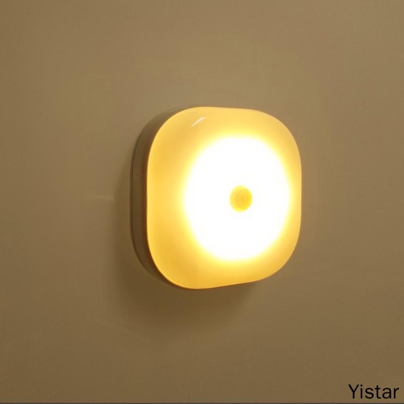 Buy Novelty Round LED Night Light & Motion Sensor Control With Magnetic ...
