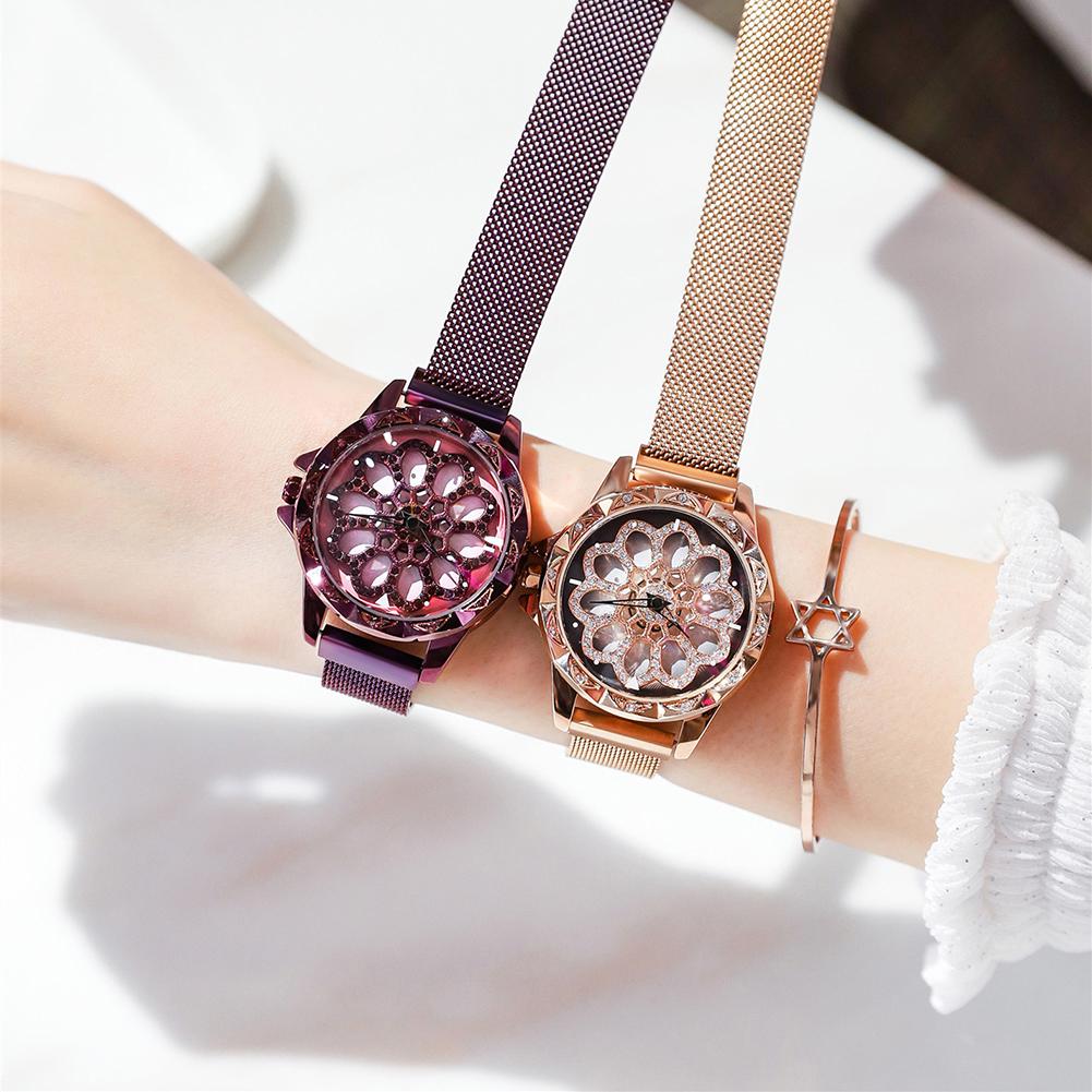 Buy Fashion Accessories Creative 360 Degrees Rotating Dial Openwork ...