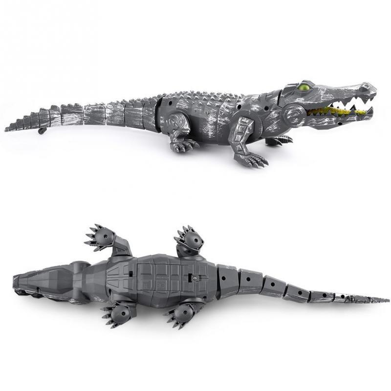 Buy Electronic Mechanical Crocodile Model Toy Battery Operated Walking ...