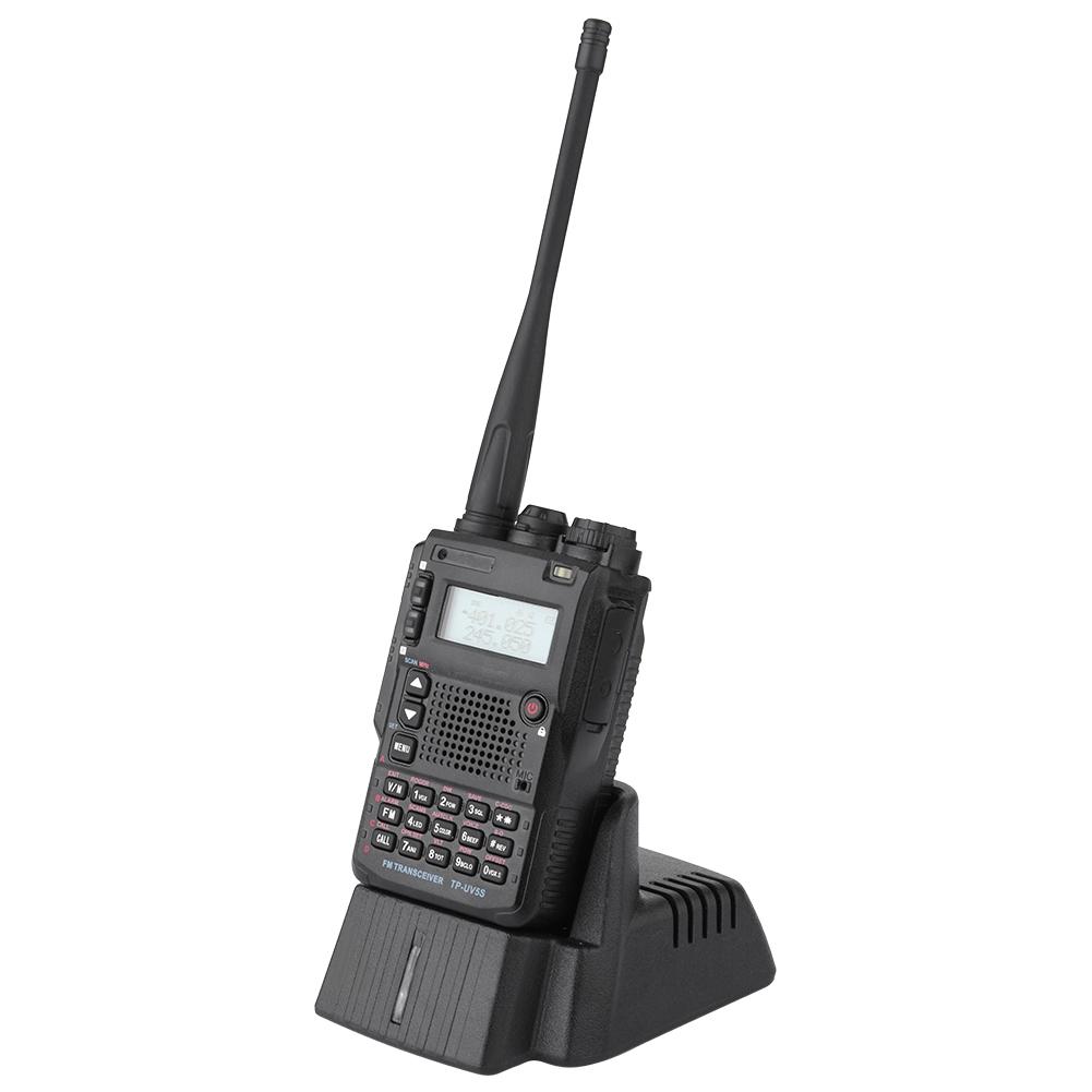 TP-UV5S VHF/UHF Dual-Band FM Ham Two-way Radio Intercom Flashlight ...