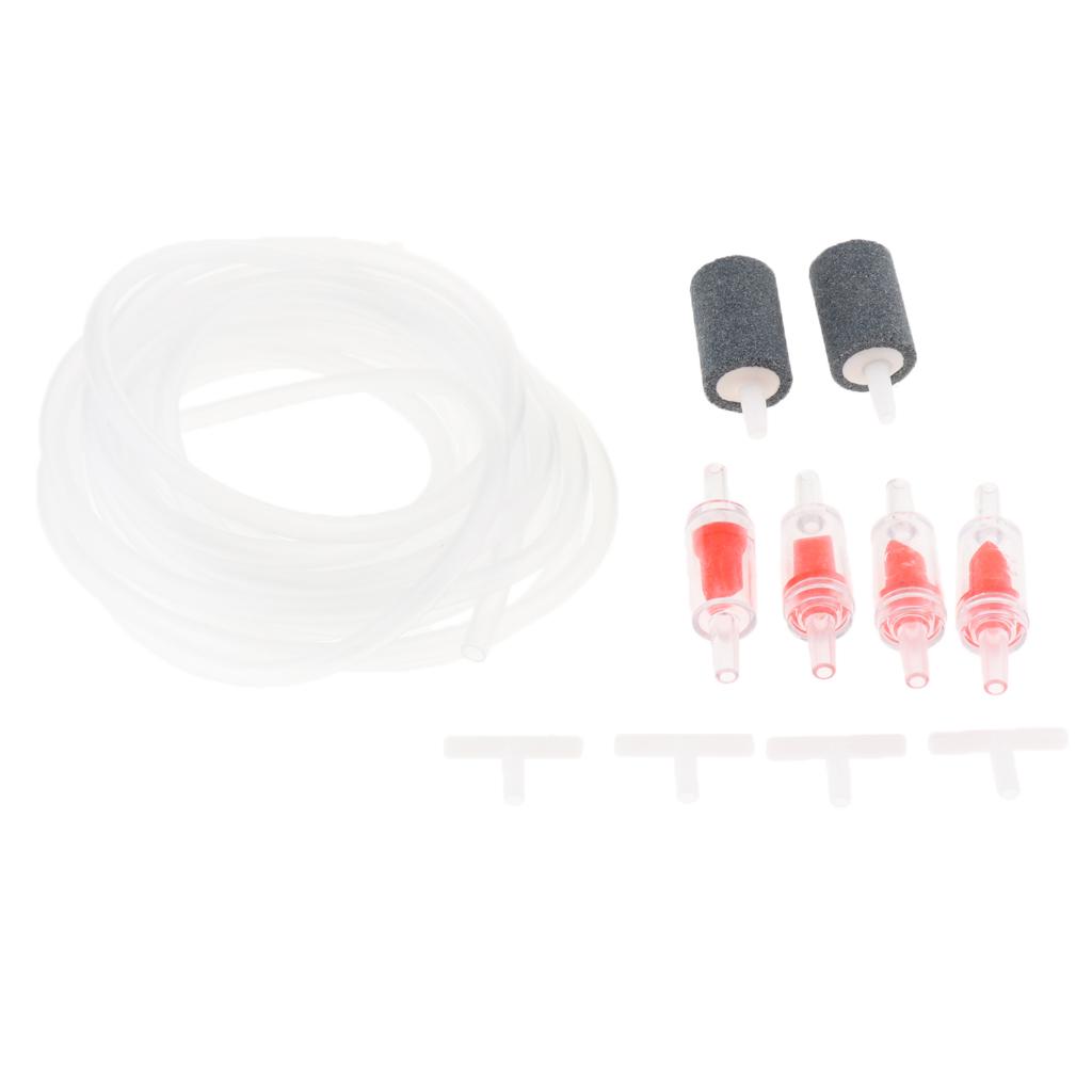 Buy Airline Tubing with Air Stone, Check Valves, and Connectors Pump ...