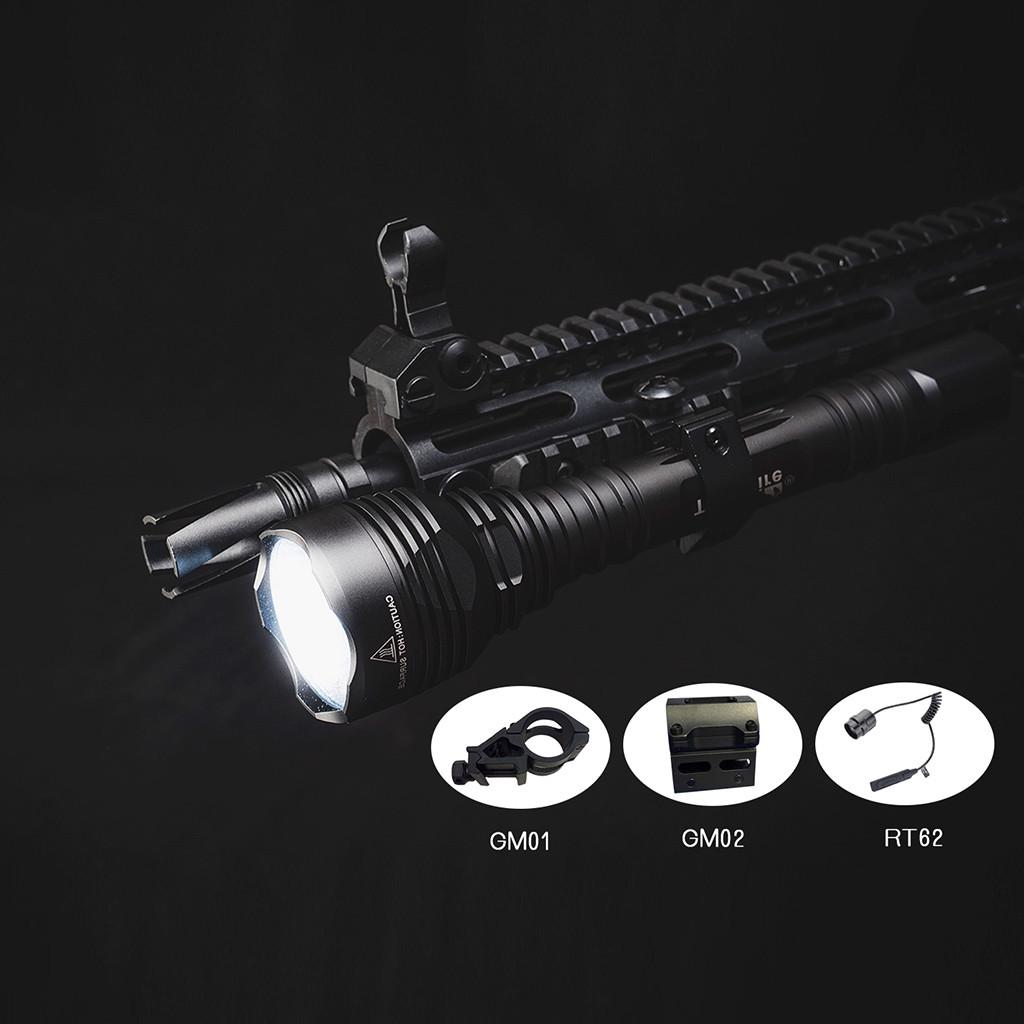 Buy Tactical Police LED Flashlight Aluminum Torch Zoomable Lamp at ...