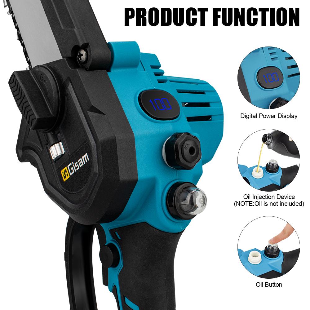 Generic Lectric Saw 8 Inch With Digital Display Wiredless Rechargeable ...