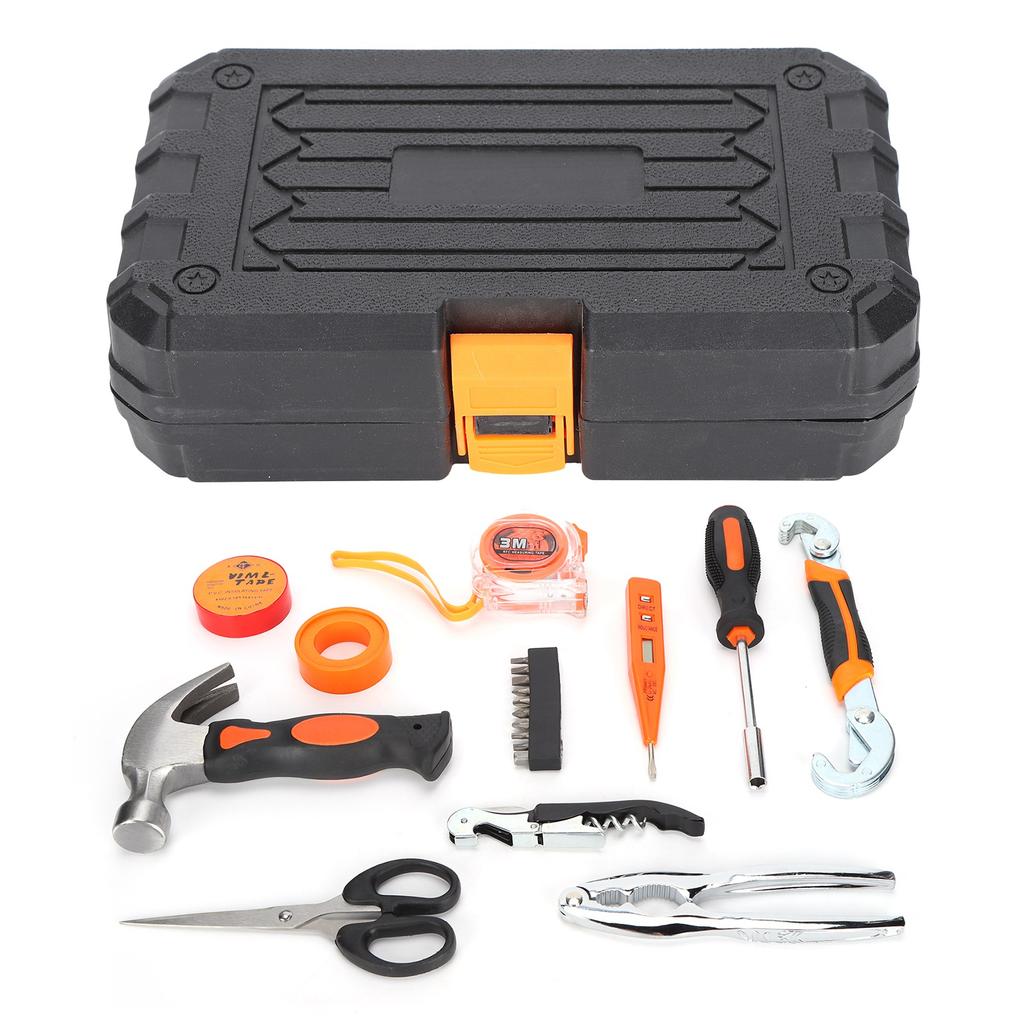 21Pcs/Set Household DIY Hand Tool Kit with Carry Box Repairing Hardware ...