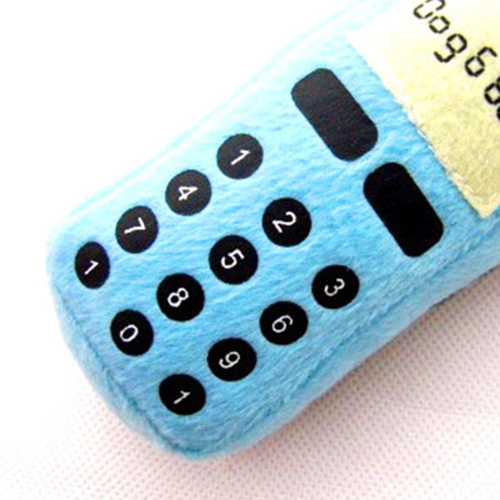 Buy Cute Plush Cell Phones Mobile Shape Squeaker Sound Dog Puppy Pet ...