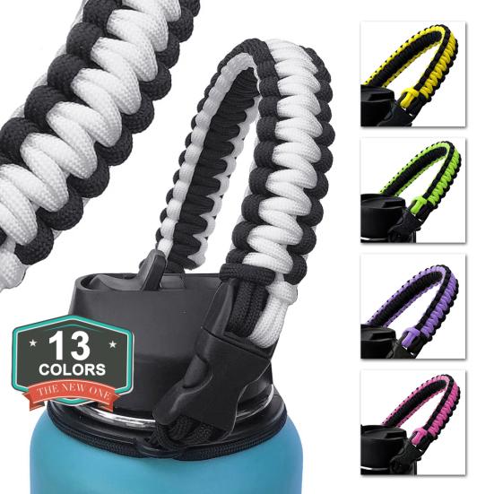 Ring Strap Water Bottle Safety Rope Handle Carrier for Hydro Flask Wide ...