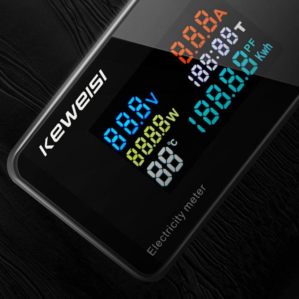 2X Keweisi,Kws-Ac300 Digital Voltmeter Ac 50-300V Voltage 45-65Hz Power ...