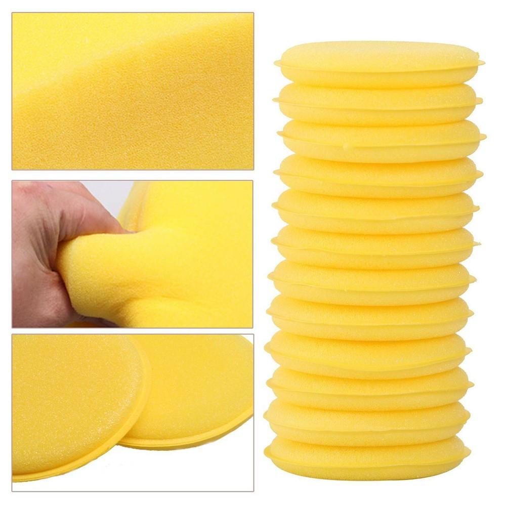 Foam Sponge Car Care Pads Wax Applicator Roundness uygun fiyatlı satın ...
