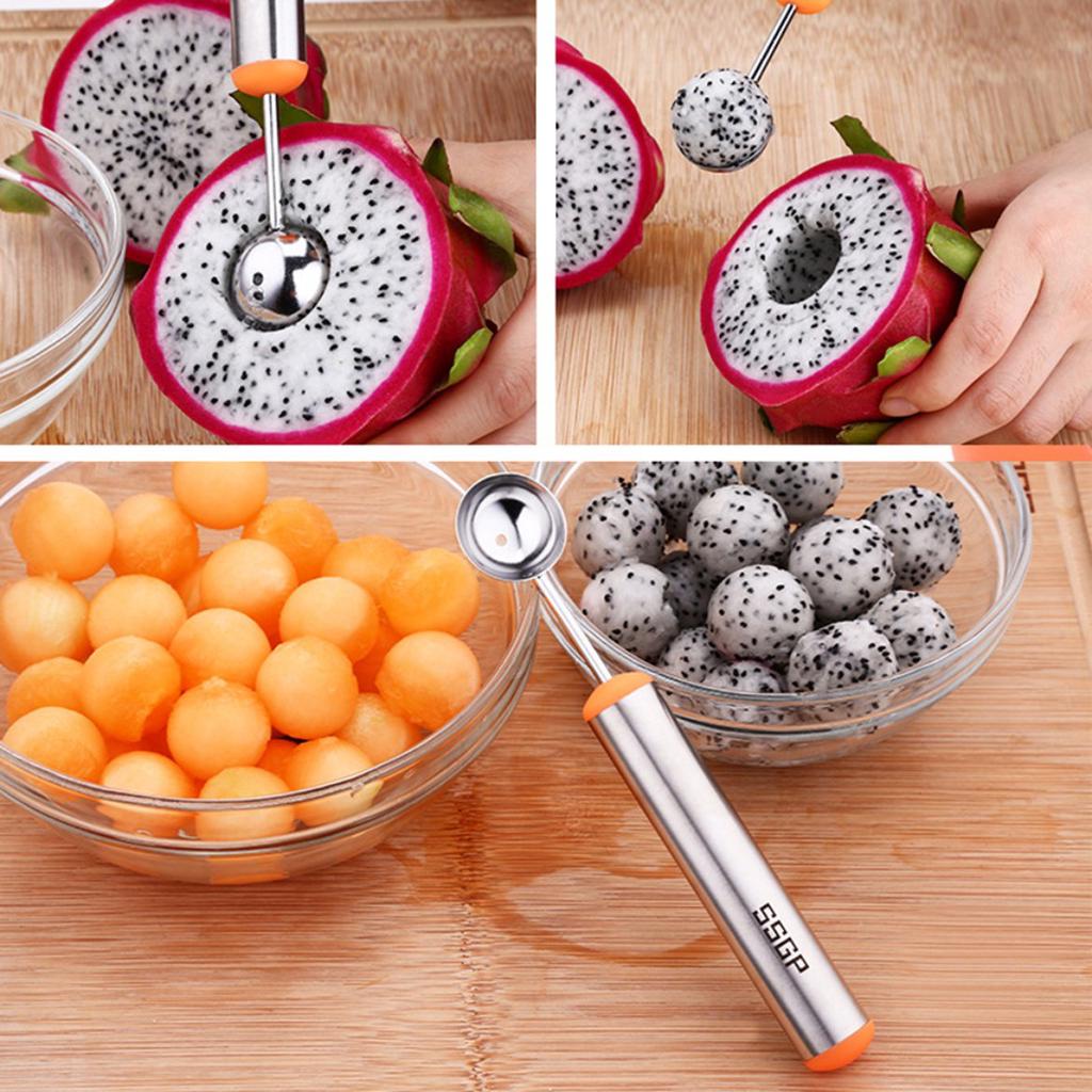 Buy Multifunctional Stainless Steel Digging Ball Ice Cream Watermelon ...