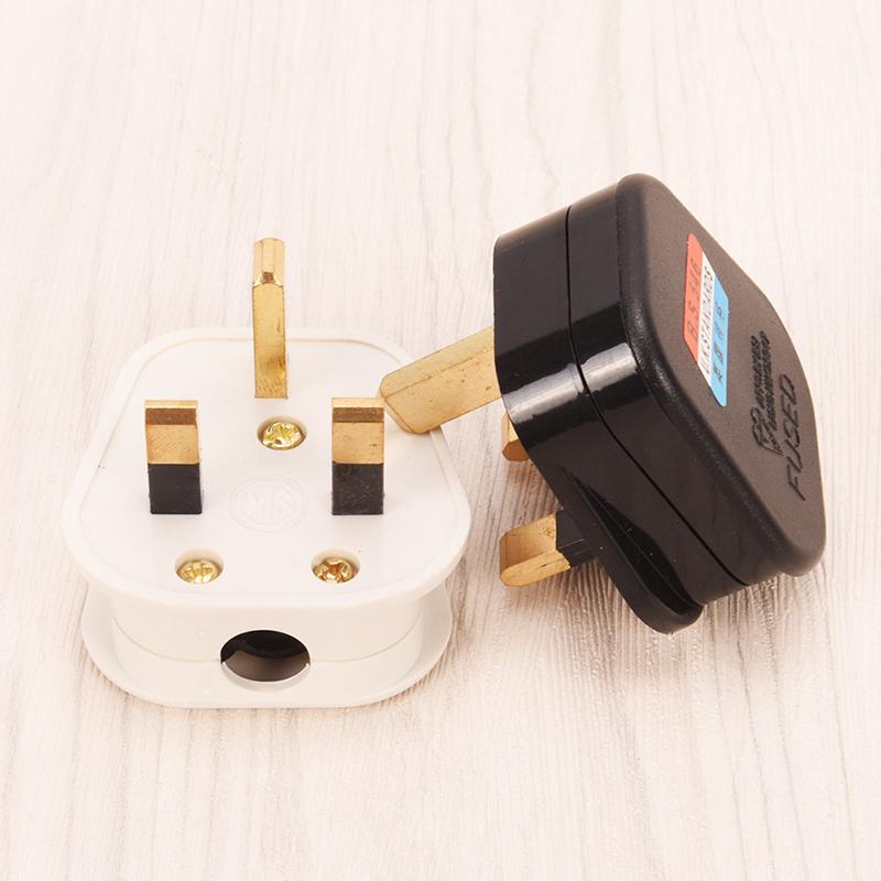 Buy 13 Amp 230V UK 3 Pin Heavy Duty Rubber Body Rewirable Plug at ...