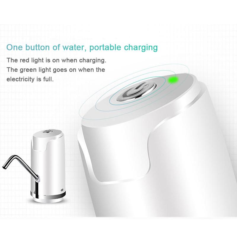 Buy Mini Wireless Rechargeable Electric Dispenser Water Pump with USB ...