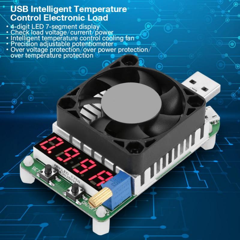 Buy LD35 USB Electronic Load Digital Display Battery Test Adjustable ...