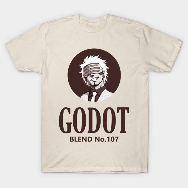 Buy Men Premium Cotton Harajuku T Shirt Godot Blend 107 Print Men's Tee ...