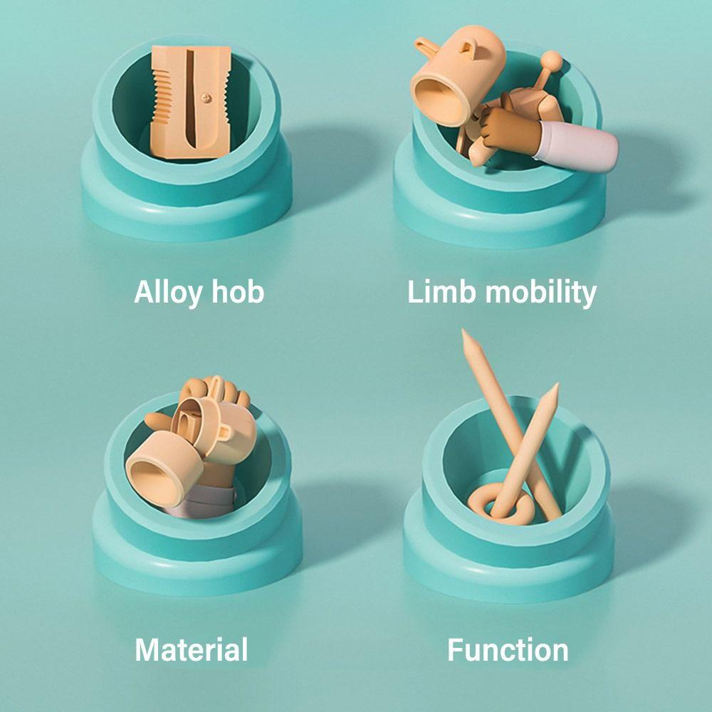 Cheap Single Hole Pencil Sharpener Tool Folding Desktop Decoration Hand ...