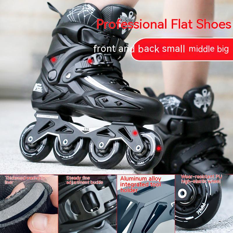 Roller Skates Adult Roller Skates Men And Women Inline Wheel Flat ...