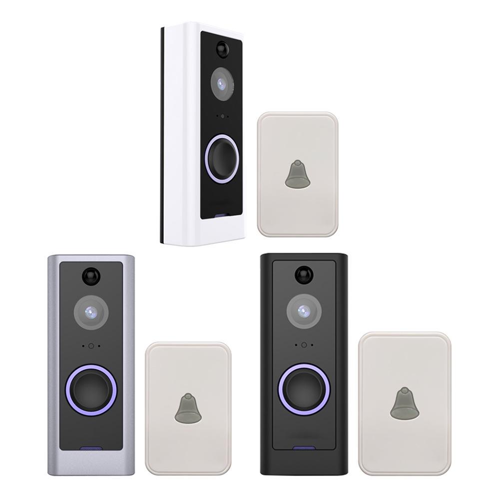 Buy D168 WiFi 720p Video Doorbell Door Phone Visual Intercom+ Chime EU ...