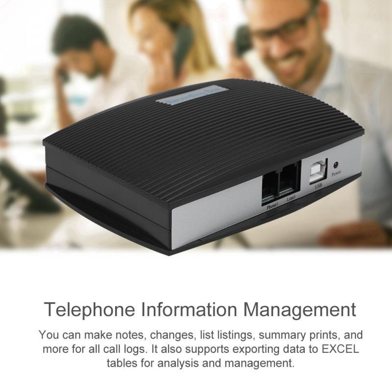 Buy 1-Channel Telephone Recording Box Landline Monitor Dictaphones ...