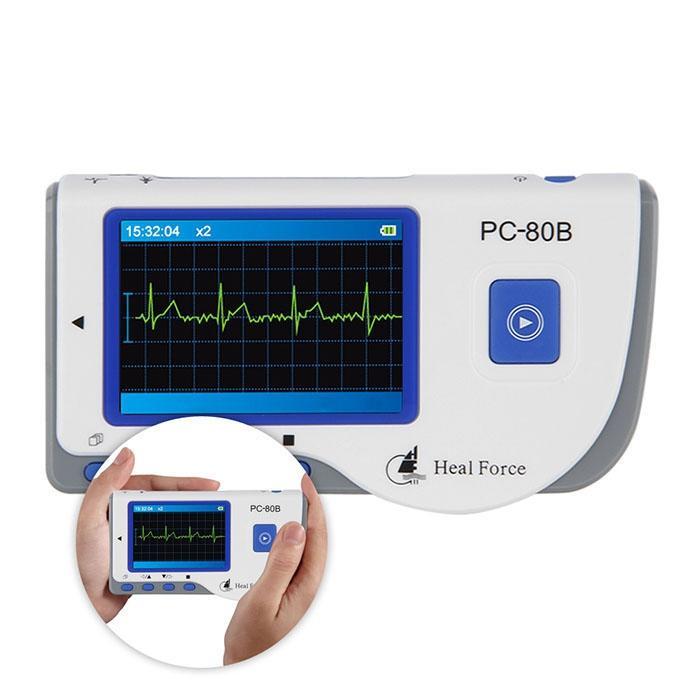 Buy Heal Force PC-80B Easy ECG Monitor Measuring Heart Cardiac Detector ...