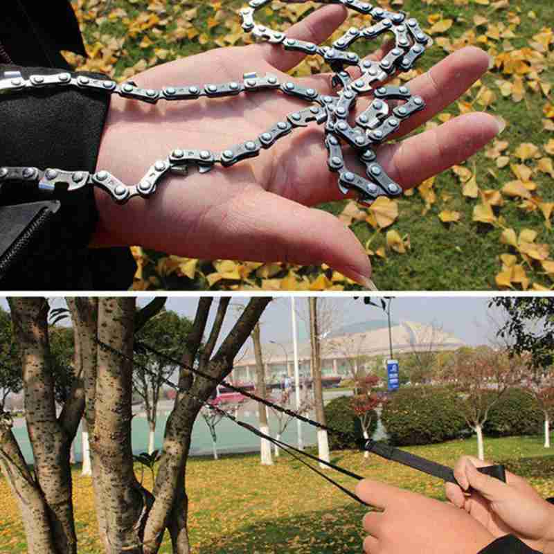 Satın alın Portable Survival Chain Saw Chainsaw Emergency Camping Hand ...
