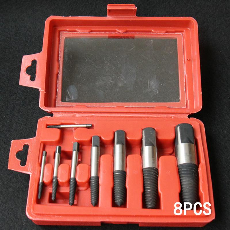 Buy 5pcs Broken Screw Extractor Guide Set Broken Damaged Bolt Remover ...