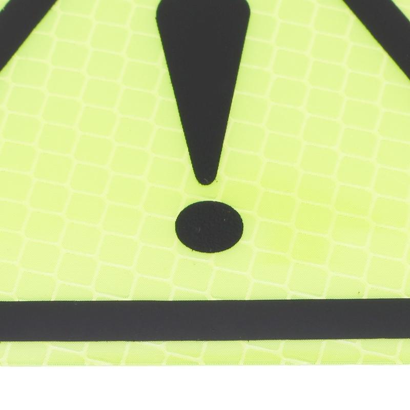 Buy Motorcycle Triangle Universal Car Reflective Warning Stickers at ...