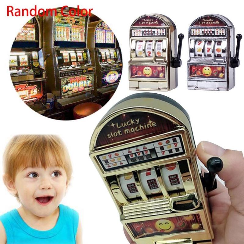 Buy Game Building DIY Mini Slot Machine Rotary Toy Stress Relief Kids ...