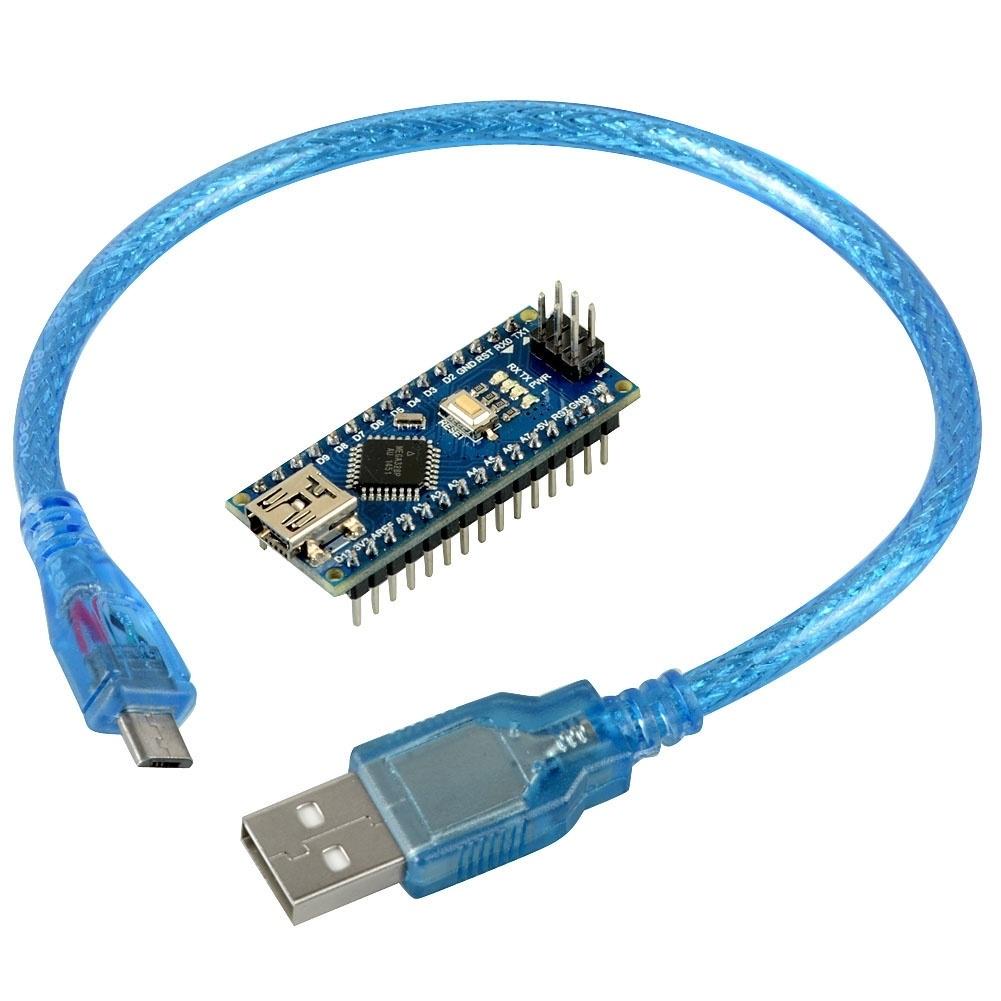 Buy Mini USB Micro controller Board Cable Arduino Compatible Nano V3.0 ...