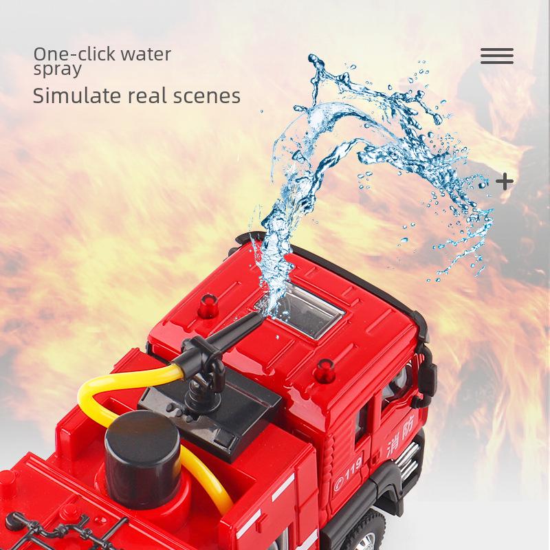 Tonka Trucks For Boys 1/50 Scale Alloy Water Tanker Toy Truck With ...