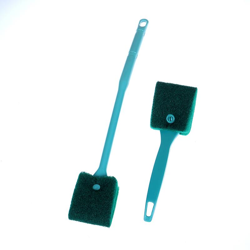 Buy Plastic Sponge Aquarium Glass Algae Cleaning Brush Aquarium Tank ...