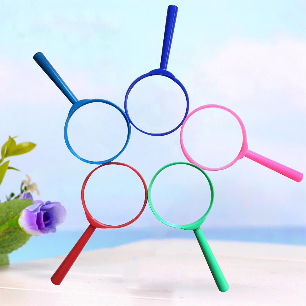 Buy 20 Pcs Interesting Creative Handheld Colorful Magnifying Glasses ...