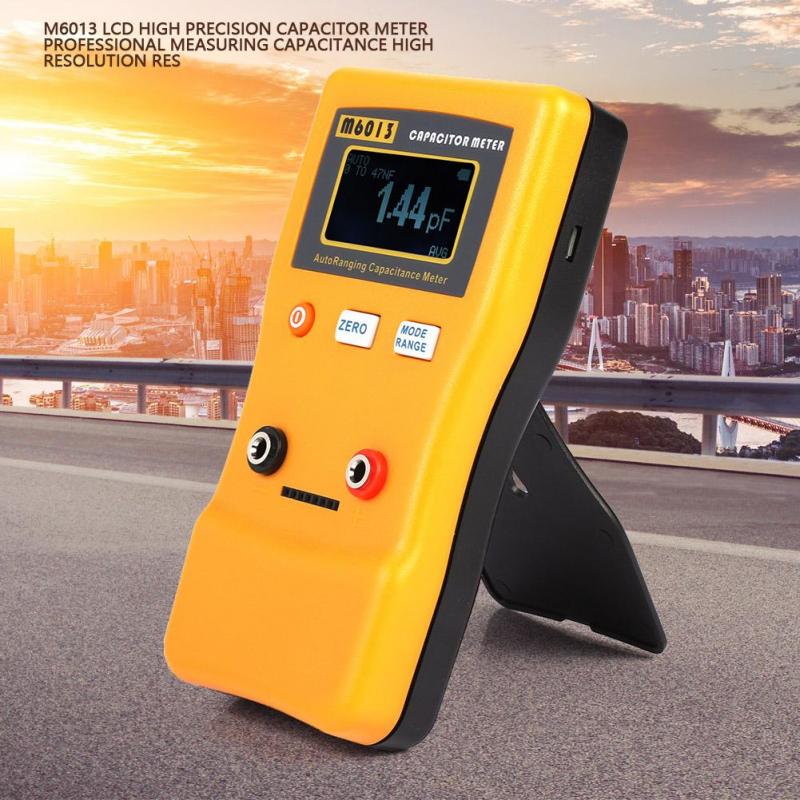 M6013 LCD High Precision Capacitor Meter Professional Measuring ...
