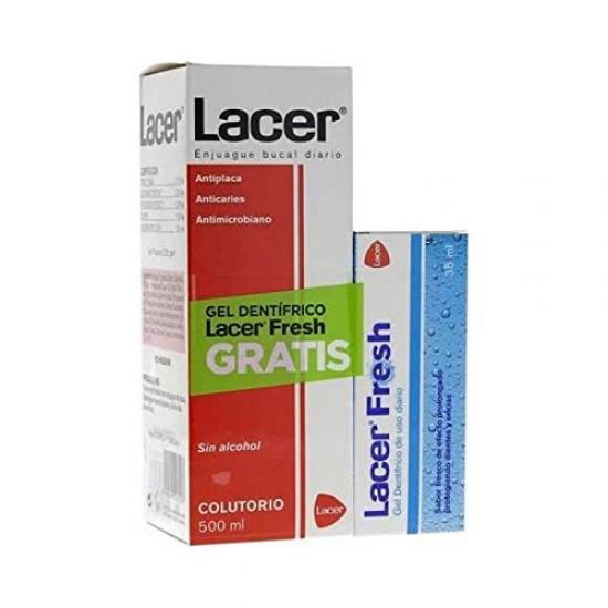 Buy Lacer bain de bouche sans alcool 500ml set 2 produits 2018 ...