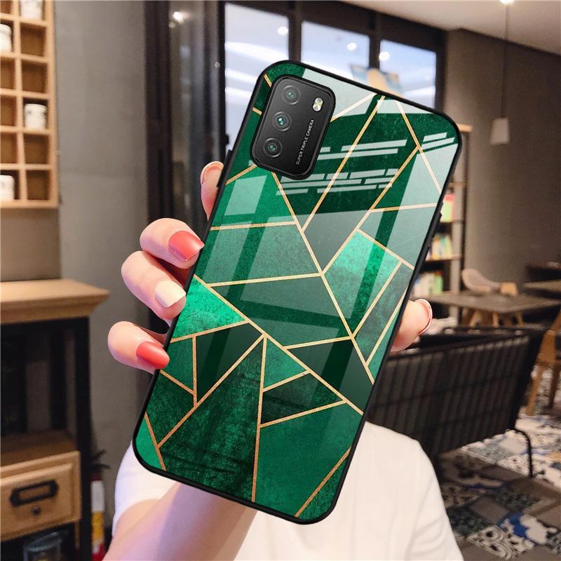 Tempered Glass Case For Xiaomi Poco F3 M3 Pro M3 Poco X3 NFC Mi 10T ...