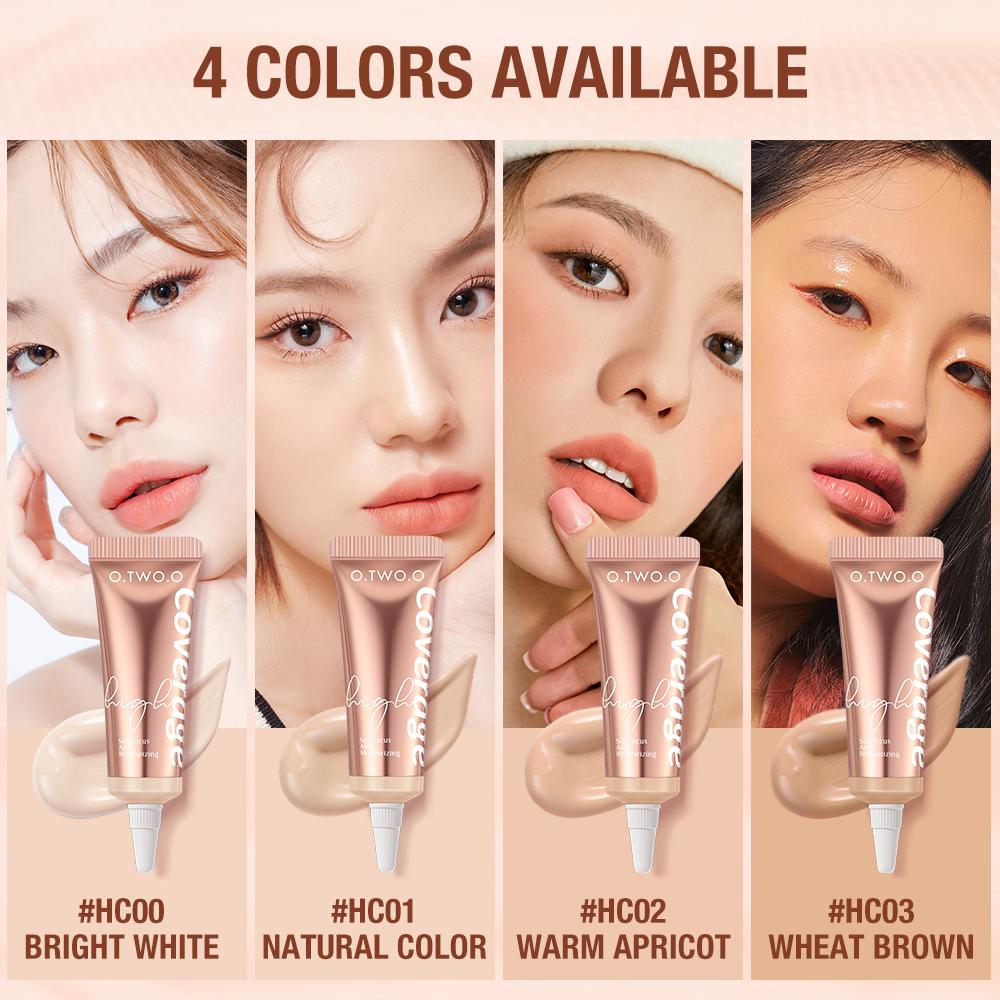 Cheap O.TWO.O Concealer Cream 4 Colors Waterproof Light Full-Coverage ...