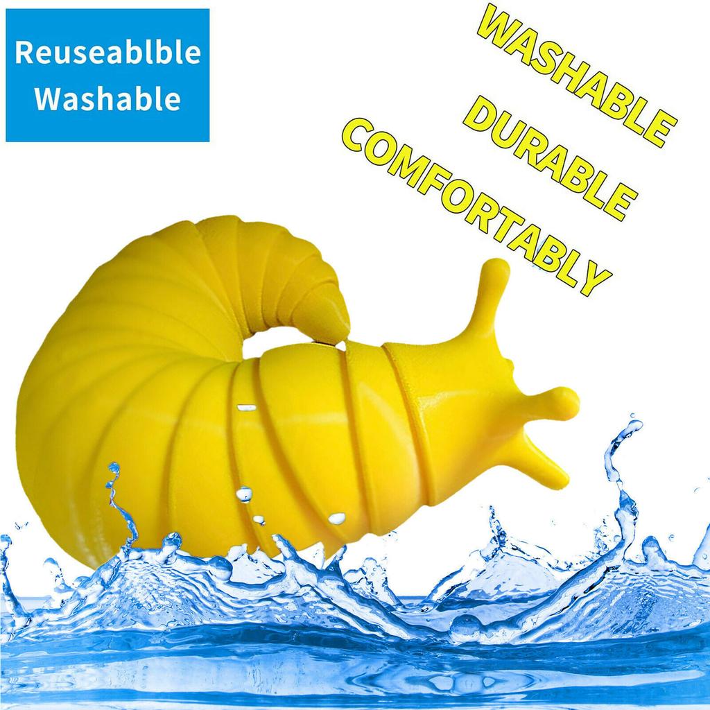 Cheap 3D Fidget Toy Articulated Slug Finger Flexible Sensory Anti ...