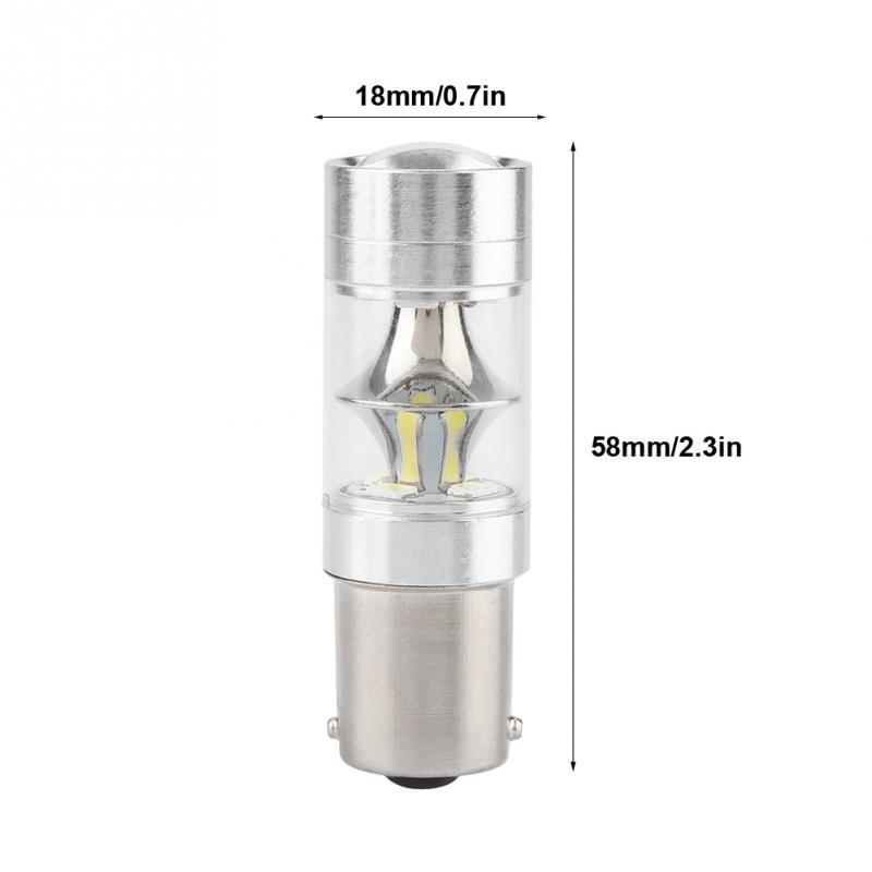 Buy 9-24V/60W 1156/BA15S Stop Light Car LED Turn Signal Lamp 660lm ...